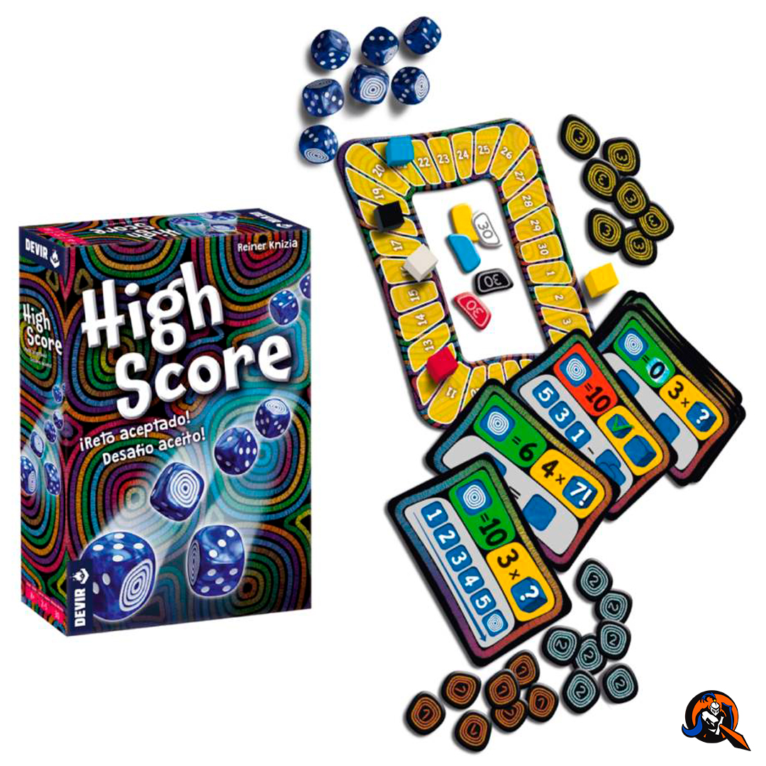 HIGH SCORE | JOGO DE TABULEIRO | PALADINS GAMES STORE