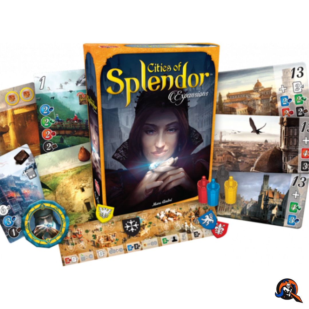 SPLENDOR: EXPANSAO CIDADES DE SPLENDOR | GALAPAGOS| Paladins Games Store