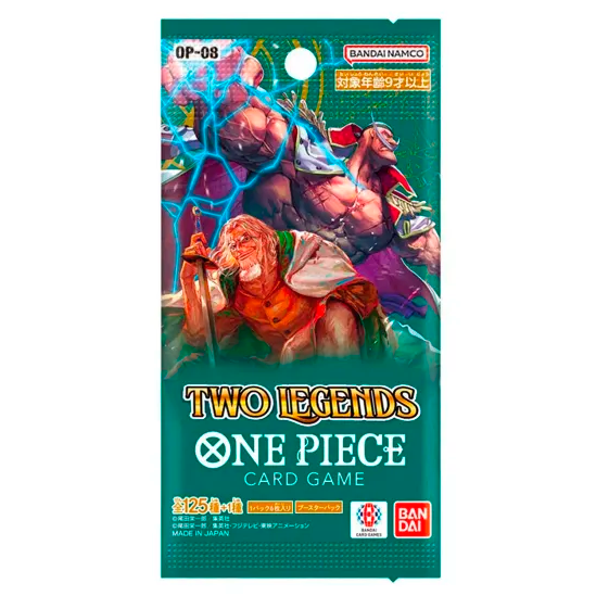 ONE PIECE OP08 TWO LEGENDS BOOSTER BOX | BOOSTER BOX | Paladins Games Store