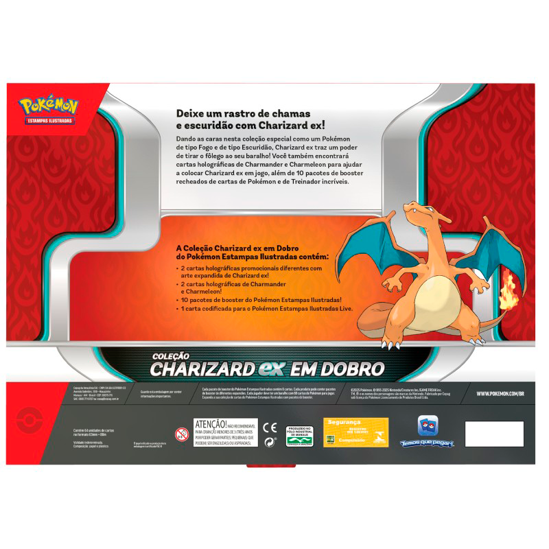 POKEMON BOX CHARIZARD EX EM DOBRO | Pokemon | Paladins Games Store