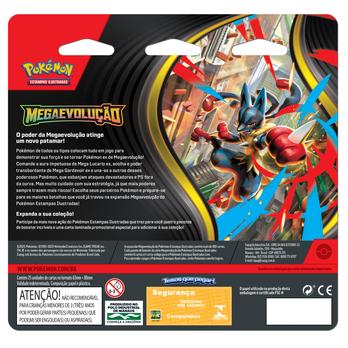 POKEMON ME01 MEGAEVOLUÇÃO BLISTER QUADRUPLO GOLDUCK | Pokemon ...