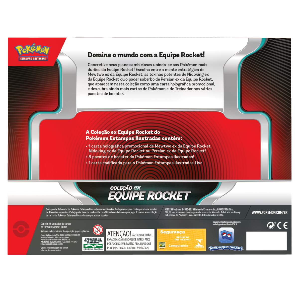 POKEMON BOX EQUIPE ROCKET NIDOKING EX | Pokemon | Paladins Games Store