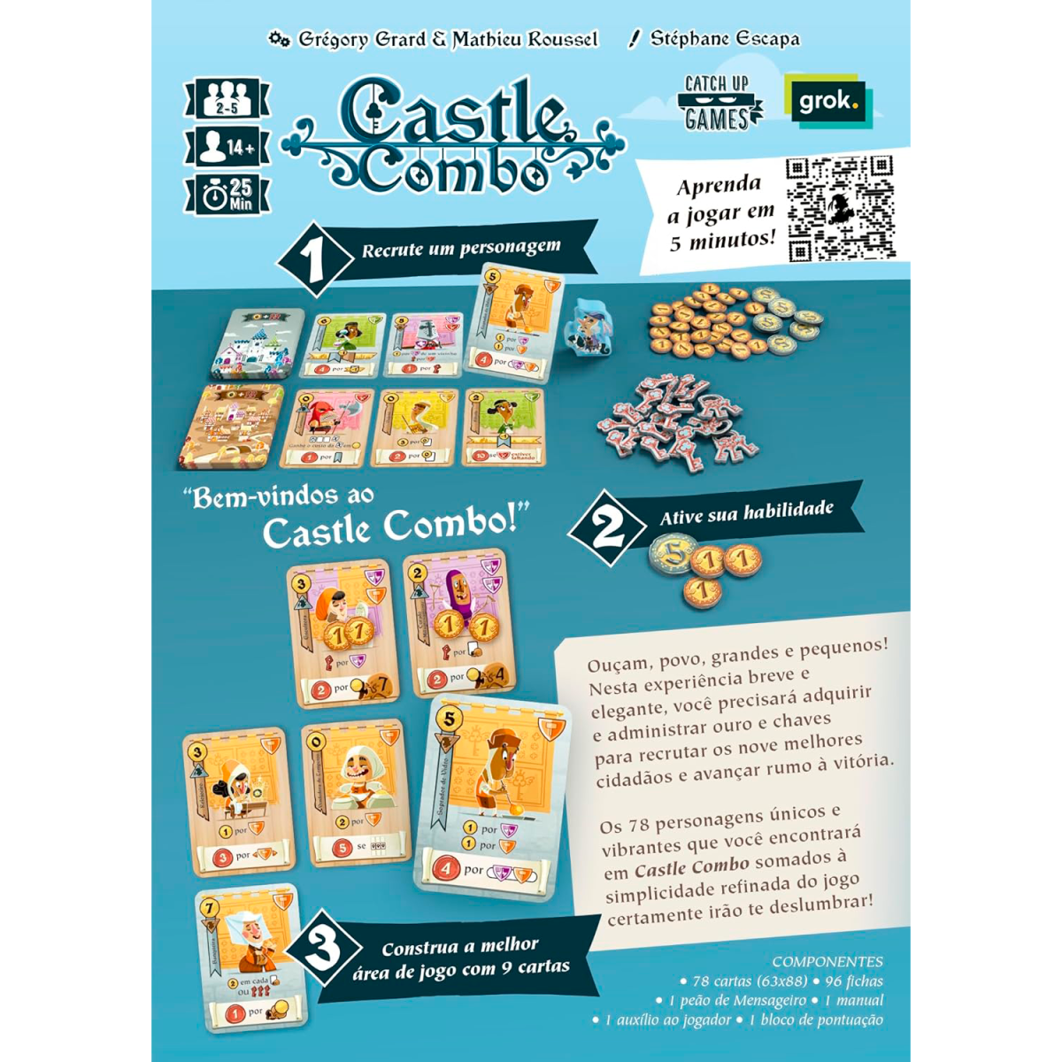 CASTLE COMBO | Board Games Jogos de Tabuleiro | Paladins Games Store