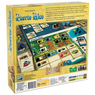 PUERTO RICO | Board Games Jogos de Tabuleiro | Paladins Games Store