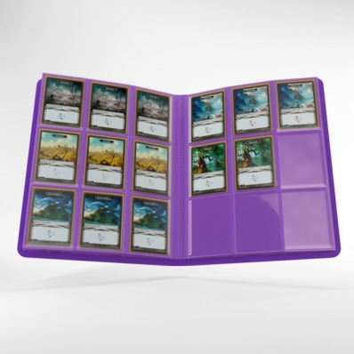 FICHÁRIO GAMEGENIC 9 BOLSOS (ROXO)| Fichário| Paladins Games Store