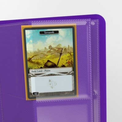 FICHÁRIO GAMEGENIC 9 BOLSOS (ROXO)| Fichário| Paladins Games Store