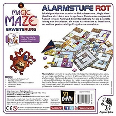 MAGIC MAZE: MAXIMUM SECURITY | Board Games Jogos de Tabuleiro | Paladins Games Store