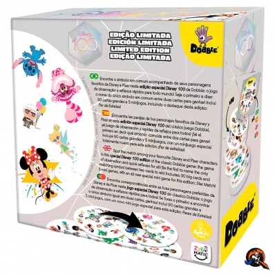 DOBBLE: DISNEY 100 | JOGO DE TABULEIRO | PALADINS GAMES STORE
