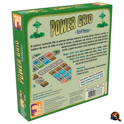 POWER GRID: CARD GAME | Galápagos Jogos | Paladins Games Store
