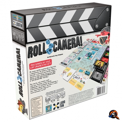 ROLL CAMERA! | Galápagos Jogos | Paladins Games Store