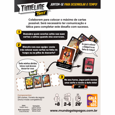 TIMELINE TWIST | Board Games | Paladins Games Store